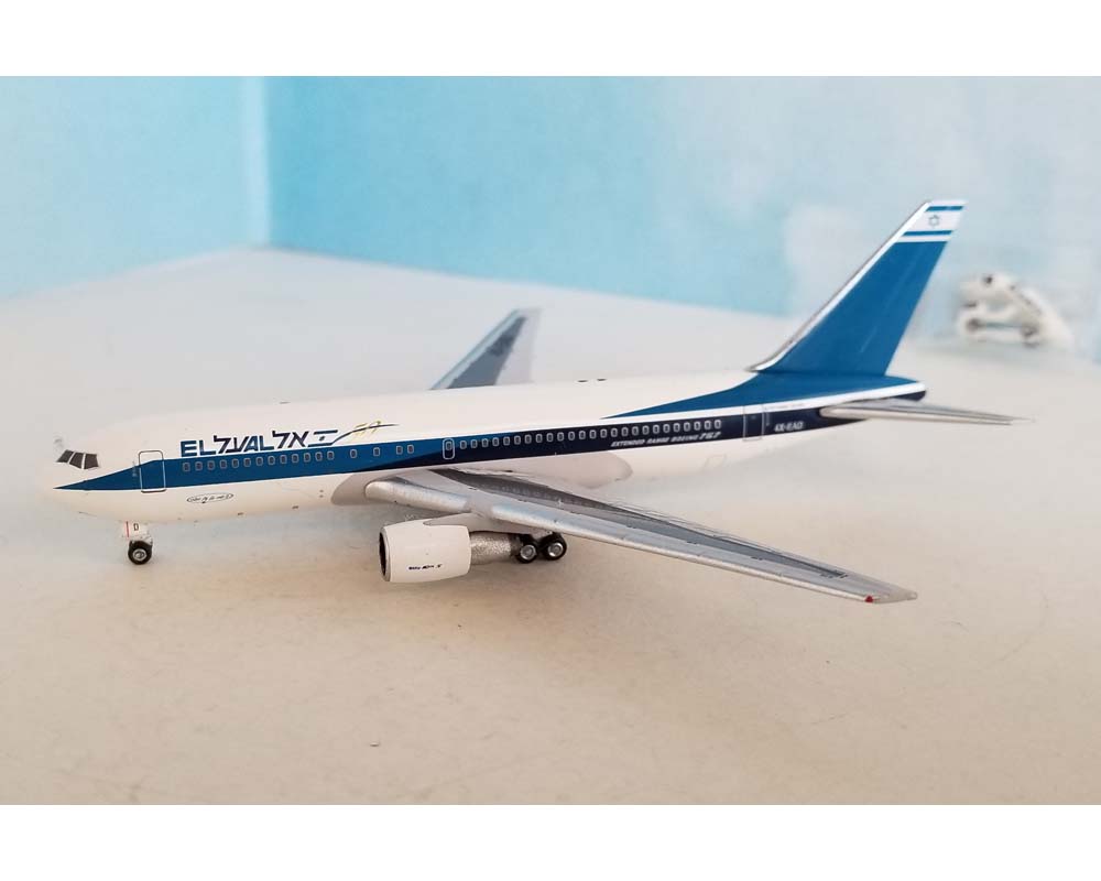 AEROCLASSICS EL AL B767-200 4X-EAD 1:400 Scale AC419441: AeroClassicsDirect
