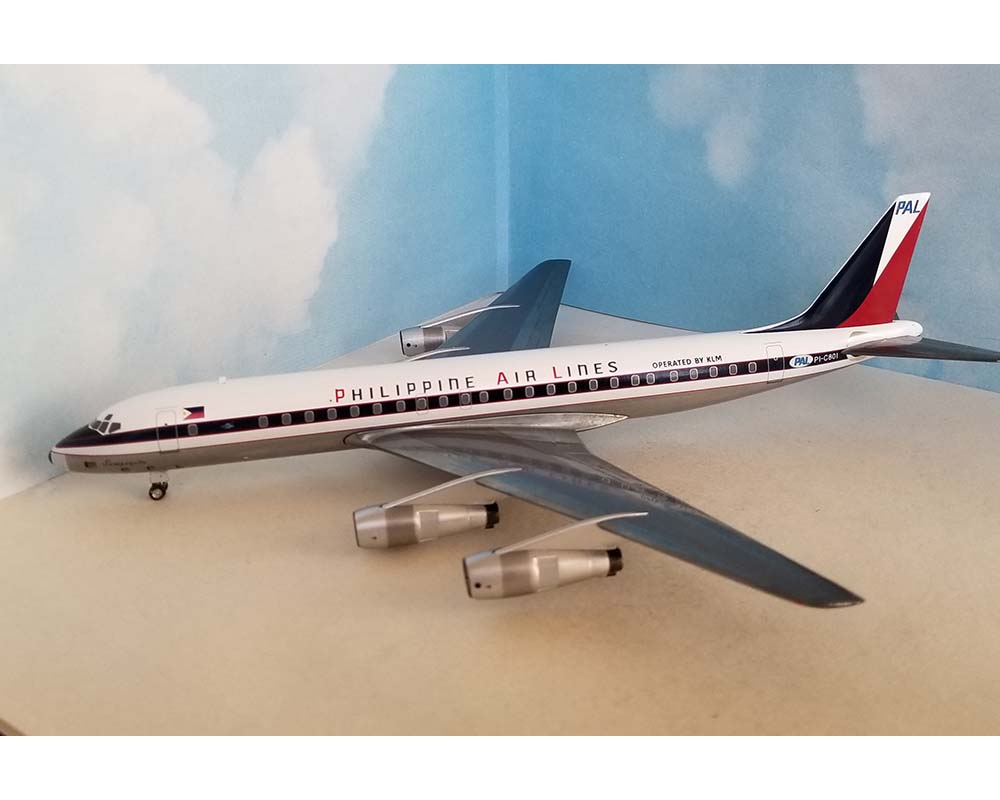 Philippine Airlines DC-8-53 PI-C801 1:200 Scale Aeroclassics AC211167: AeroClassicsDirect