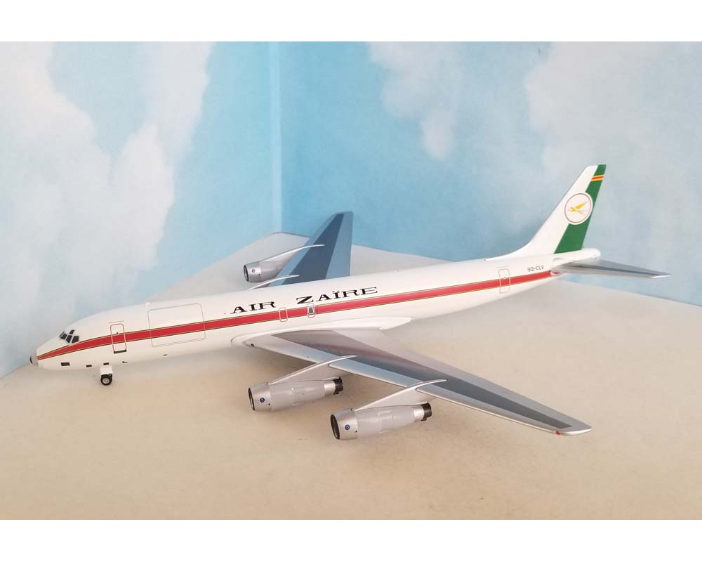 Air Zaire Cargo DC-8-54 9Q-CLV 1:200 Scale Aeroclassics AC211298 ...