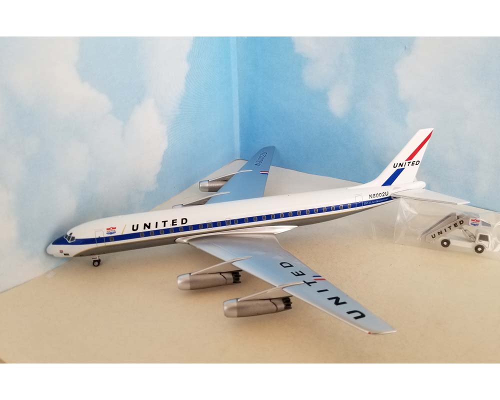 United Airlines DC-8-12 N8002U 1:200 Scale Aeroclassics AC219469 ...