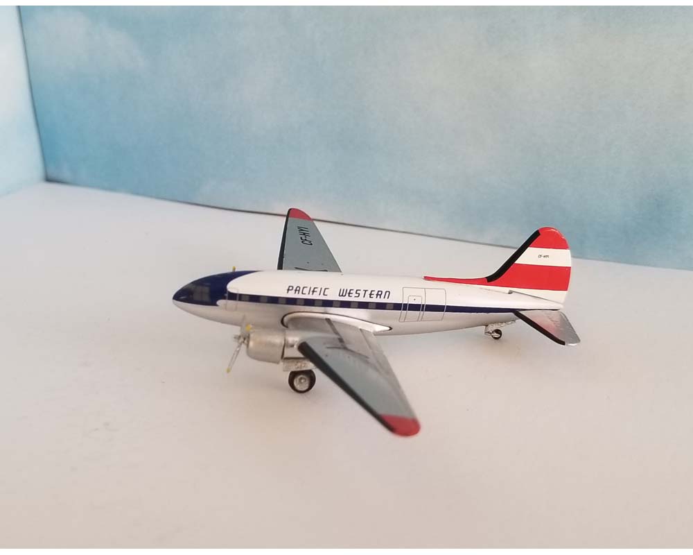 Pacific Western C46 CF-HYI 1:400 Scale Aeroclassics AC411184 ...