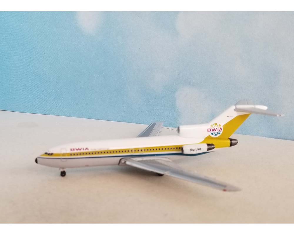 BWIA (1 per customer) B727-100 9Y-TCP 1:400 Scale Aeroclassics AC411261: AeroClassicsDirect
