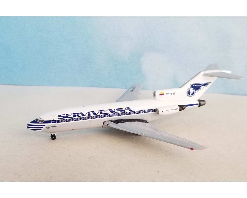 Servivensa B727-100 YV-763C 1:400 Scale Aeroclassics AC411350 ...