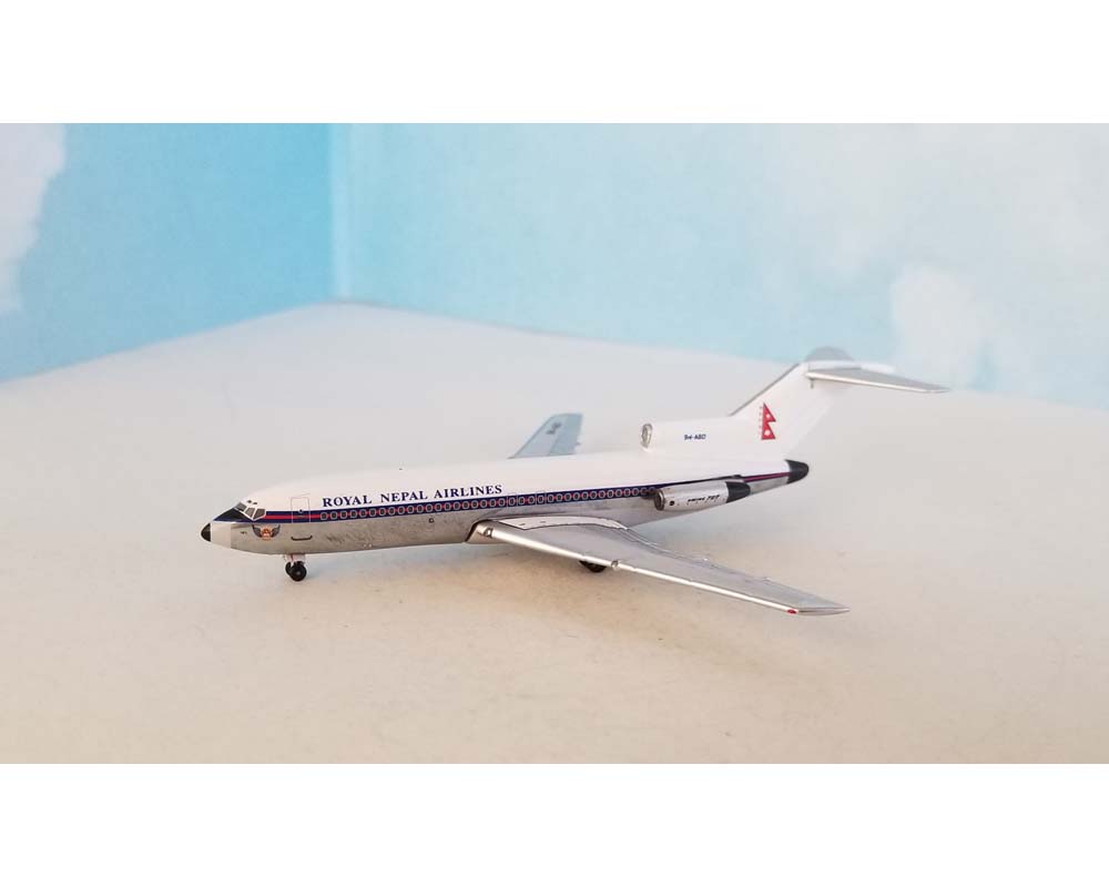 AEROCLASSICS NEPAL AIRLINES B727-100 9N-ABD 1:400 Scale AC419851 ...