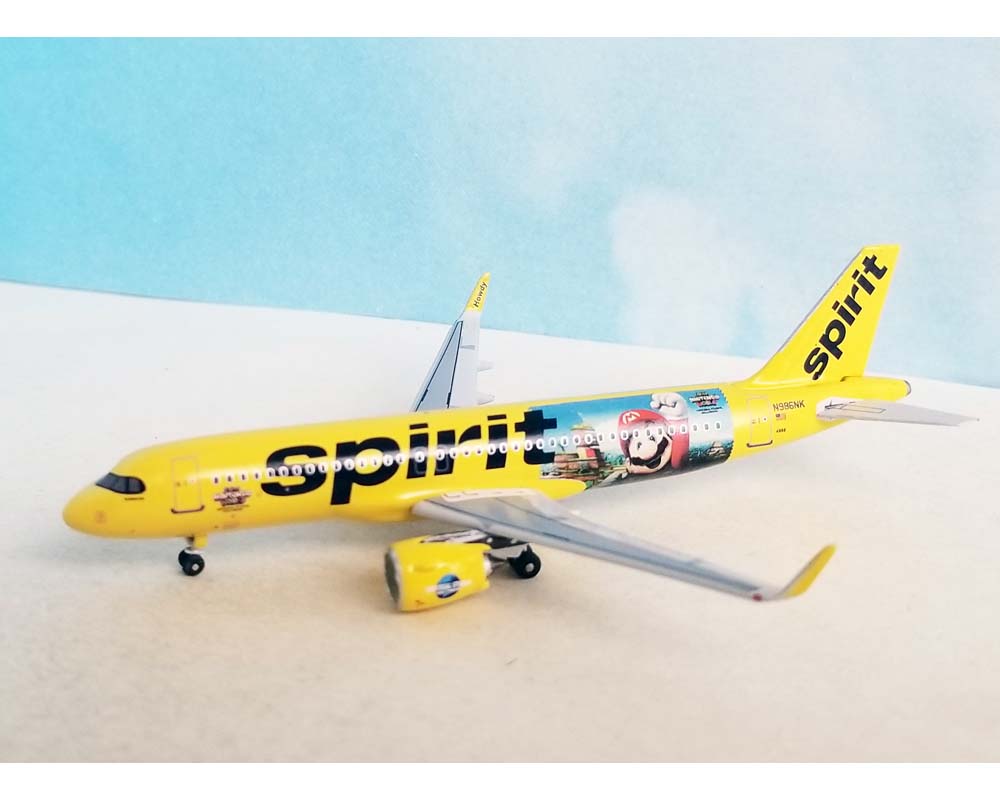 Spirit A320neo N986NK 1:400 Scale Bluebox FYRS320NG: AeroClassicsDirect