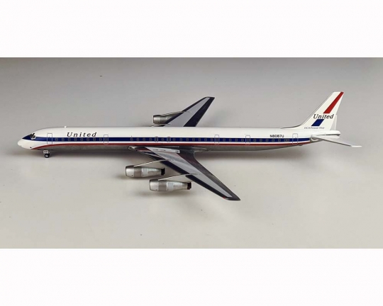 AEROCLASSICS UNITED AIRLINES DC-8-61 N8087U 1:200 Scale AC219550B ...