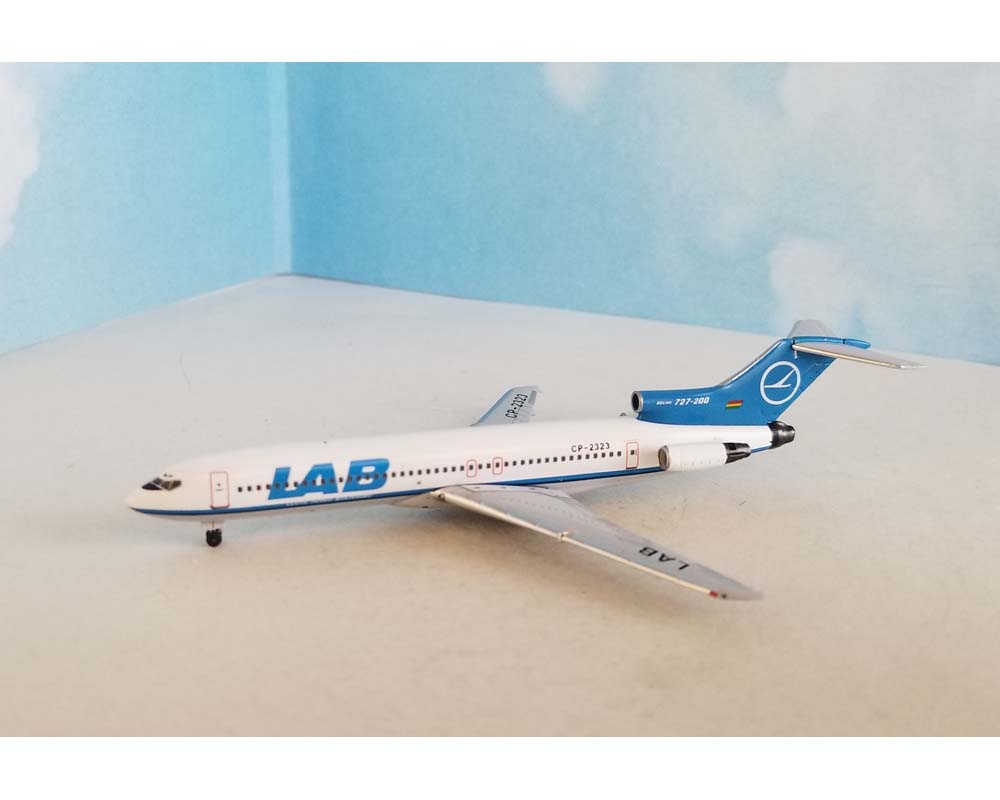 LAB BOLIVIA Boeing B727 CP-2323 1:400 Scale AEROCLASSICS AC419991: AeroClassicsDirect